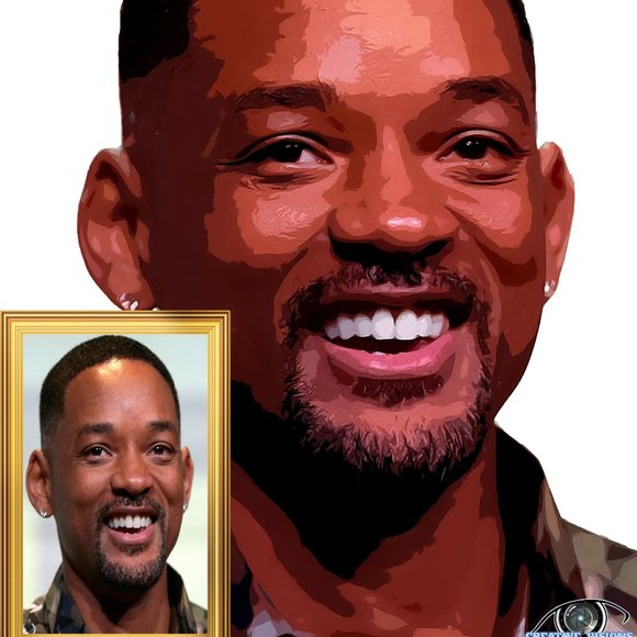 Nike | Wall Decor | Fresh Prince Will Smith Realistic Digital Vector ...